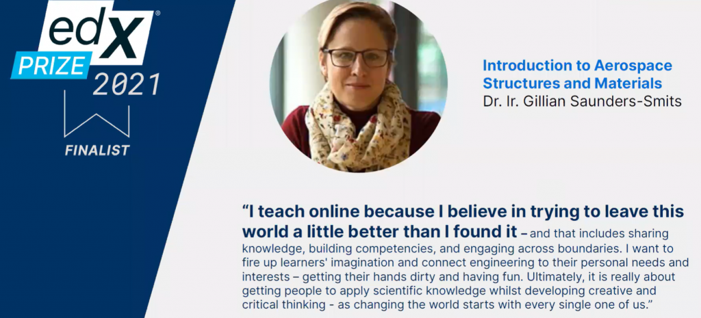 Gillian Saunders and team finalists for edX Prize – Online Learning HUB